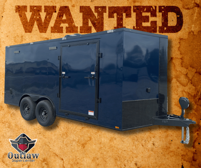 8.5-Foot-Wide Enclosed Cargo Trailers | Outlaw Supercenter