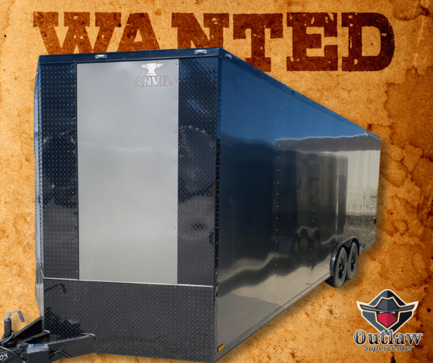8.5-Foot-Wide Enclosed Cargo Trailers | Outlaw Supercenter